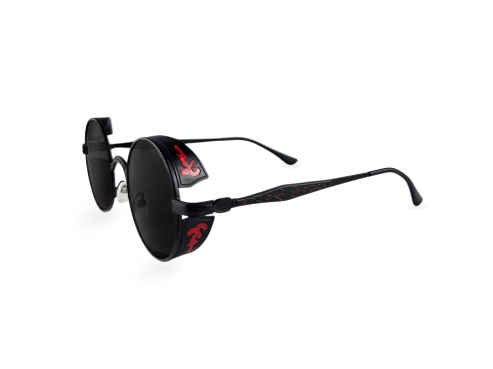 Retro – REs01 | Lenonke shop | Crna okrugla stakla - crni okvir